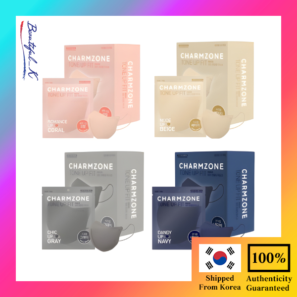 CHARMZONE Tone up Fit Mask EXO KAI Jang Nara Ra Mask (25 pieces) Made ...