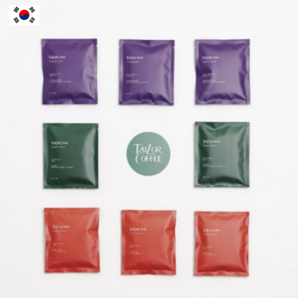 [KOREAN COFFEE] Premium Class Drip Bag Coffee 8p (3 flavors) by TAILOR ...