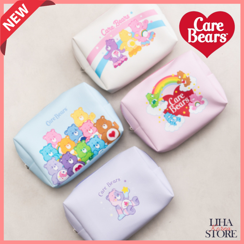 4types Care Bears Pouch CareBears Square Pouch Large | Shopee Malaysia