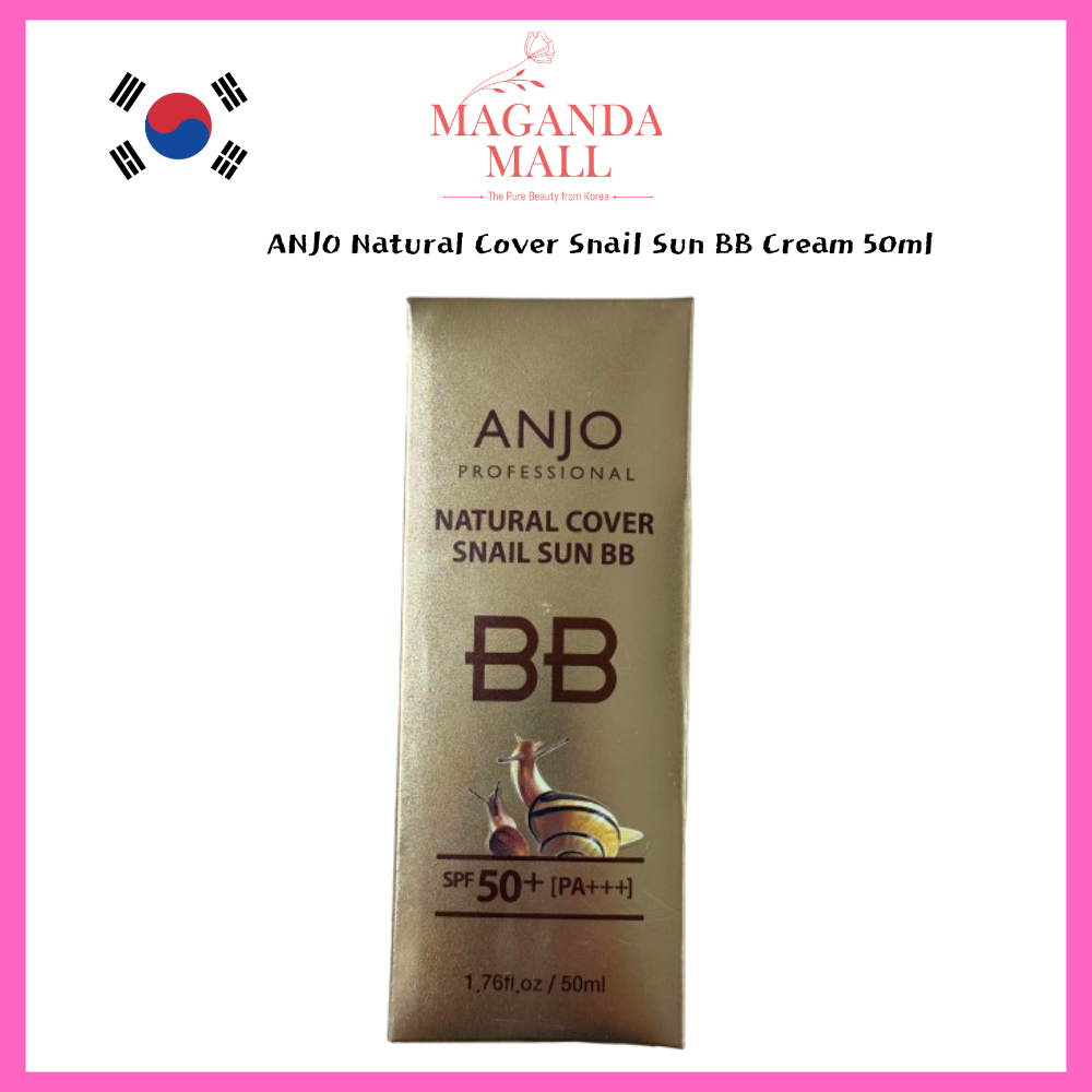 ANJO Natural Cover Snail Sun BB Cream 50ml | Shopee Malaysia