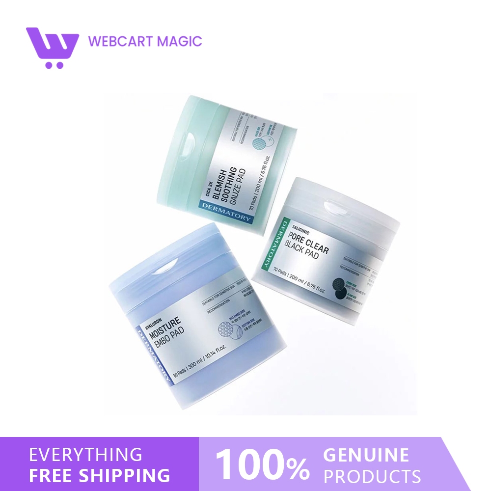 DERMATORY [Do Kyung Soo ] NEW TONER PAD 70P | Shopee Malaysia