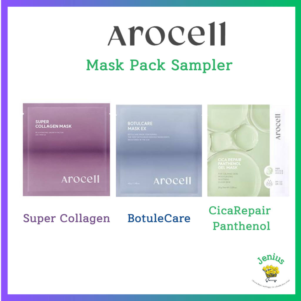 [Arocell] Super Collagen mask,Botulcare mask,Cicarepair Panthenol mask ...