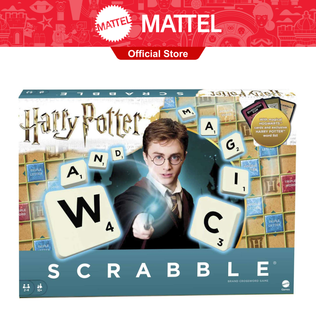 Mattel Scrabble Harry Potter Edition For Family & Friends | Shopee Malaysia
