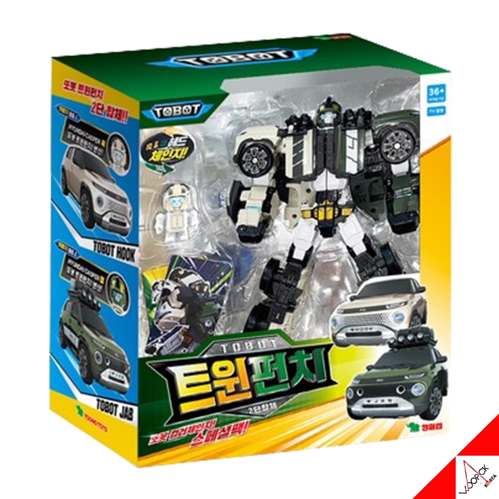 TOBOT 2025 TWIN PUNCH SPECIAL PACK Hook Jab Combine Transformer Robot ...