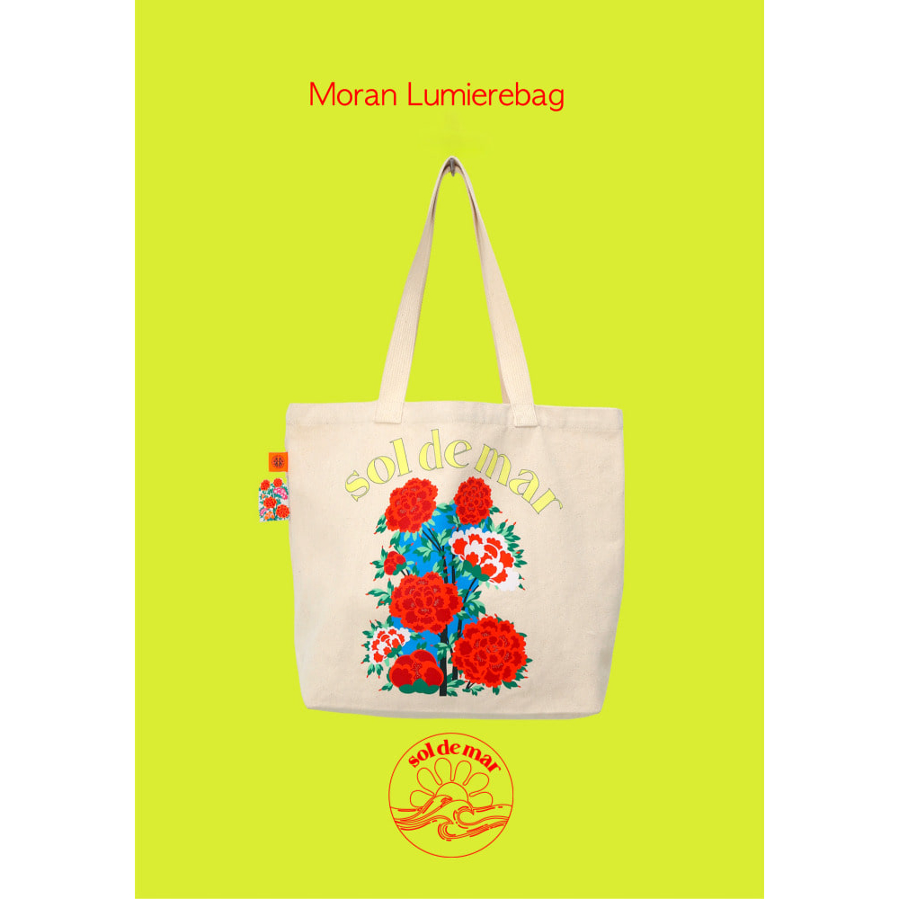 Korean traditional printing 'Moran Lumiere Bag' | Shopee Malaysia