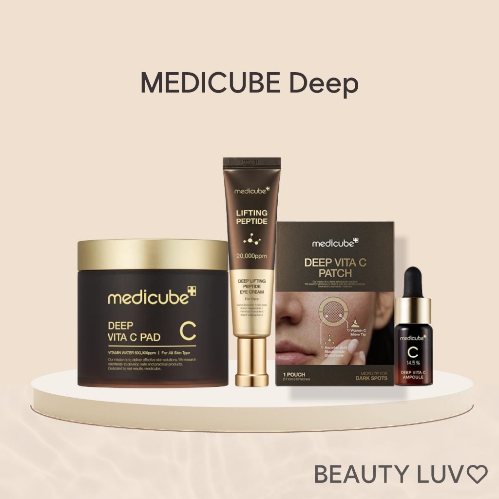 [Medicube] Deep Line Collection / Ampoule, Vita C Pad, Vita A Retinol ...