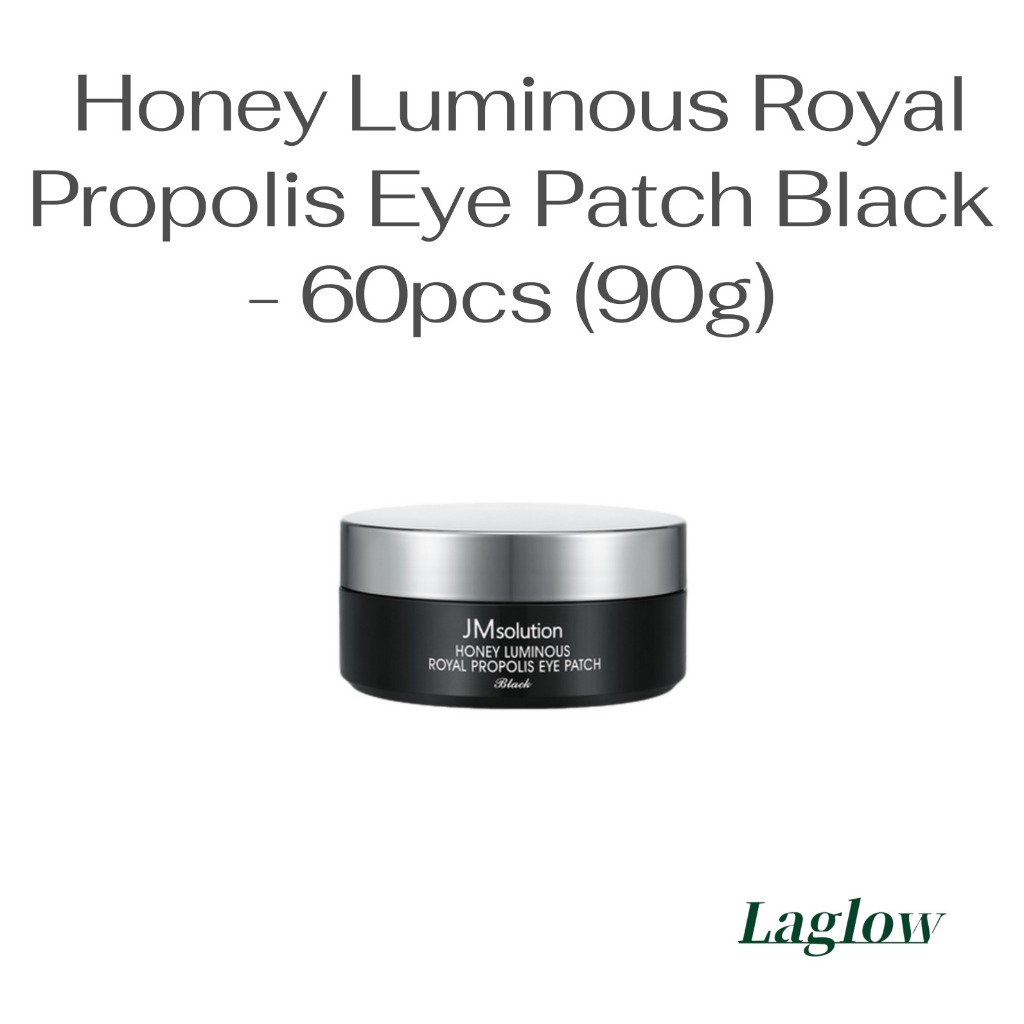 Honey Luminous Royal Propolis Eye Patch Black - 60pcs (90g) | Shopee ...