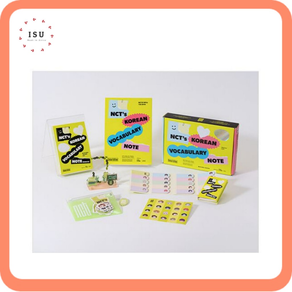 NCT's KOREAN VOCABULARY NOTE : NCT와 배우는 기초 한국어 (글로벌 에디션) | Shopee Malaysia