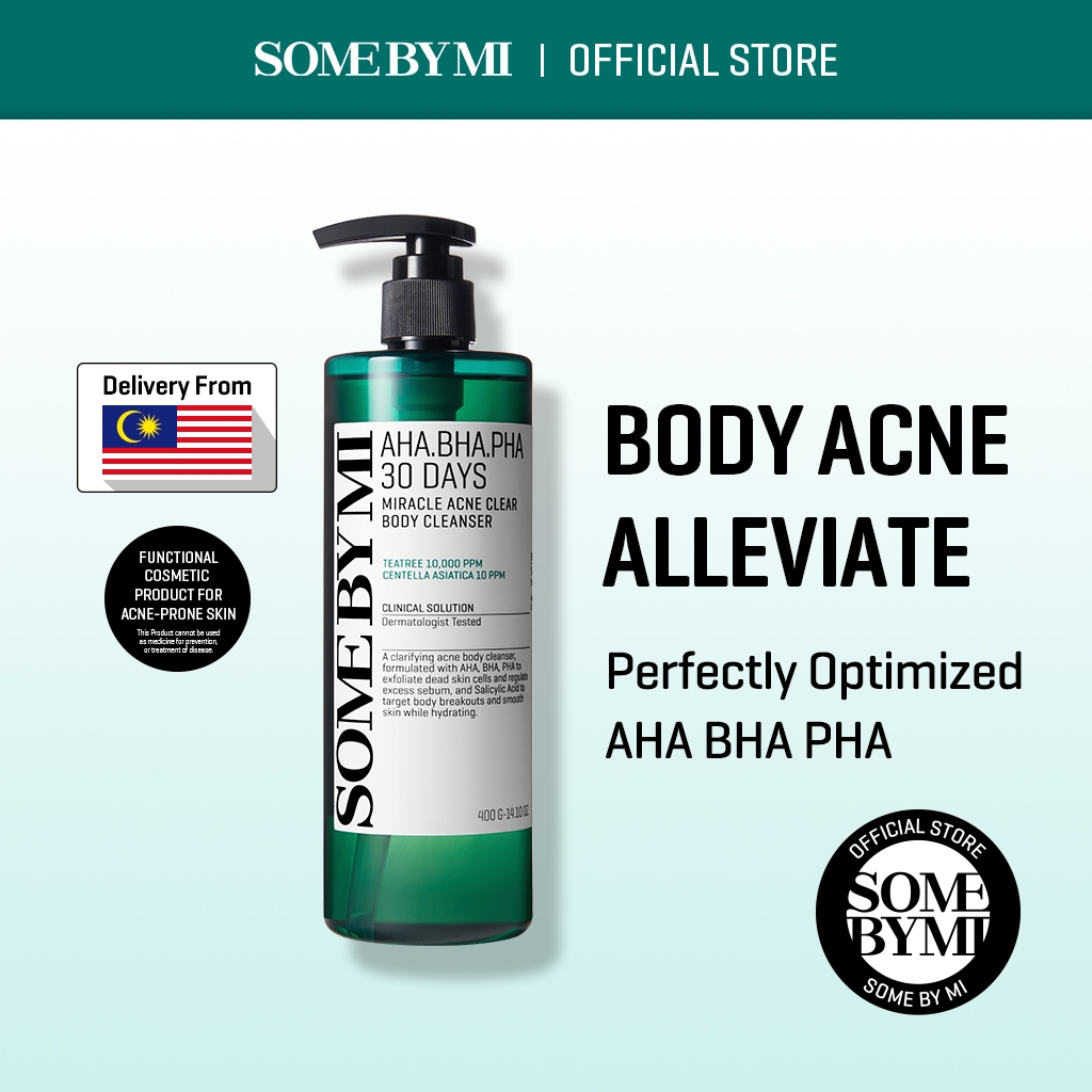 [SOME BY MI] BODY ACNE CLEAR AWAY AHA-BHA-PHA 30 Days Miracle Acne ...