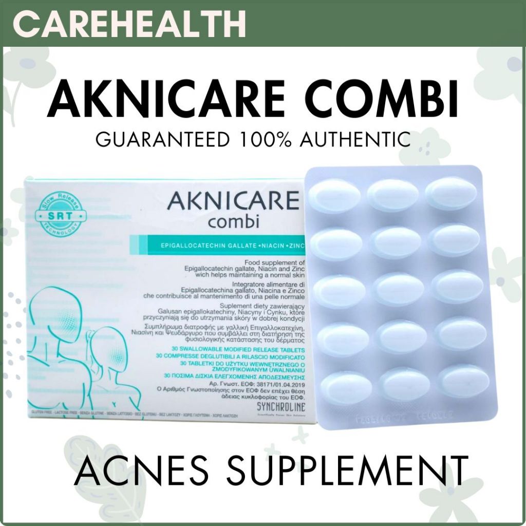 [Exp Oct 25] Aknicare Combi (30 Tabs) | Shopee Malaysia