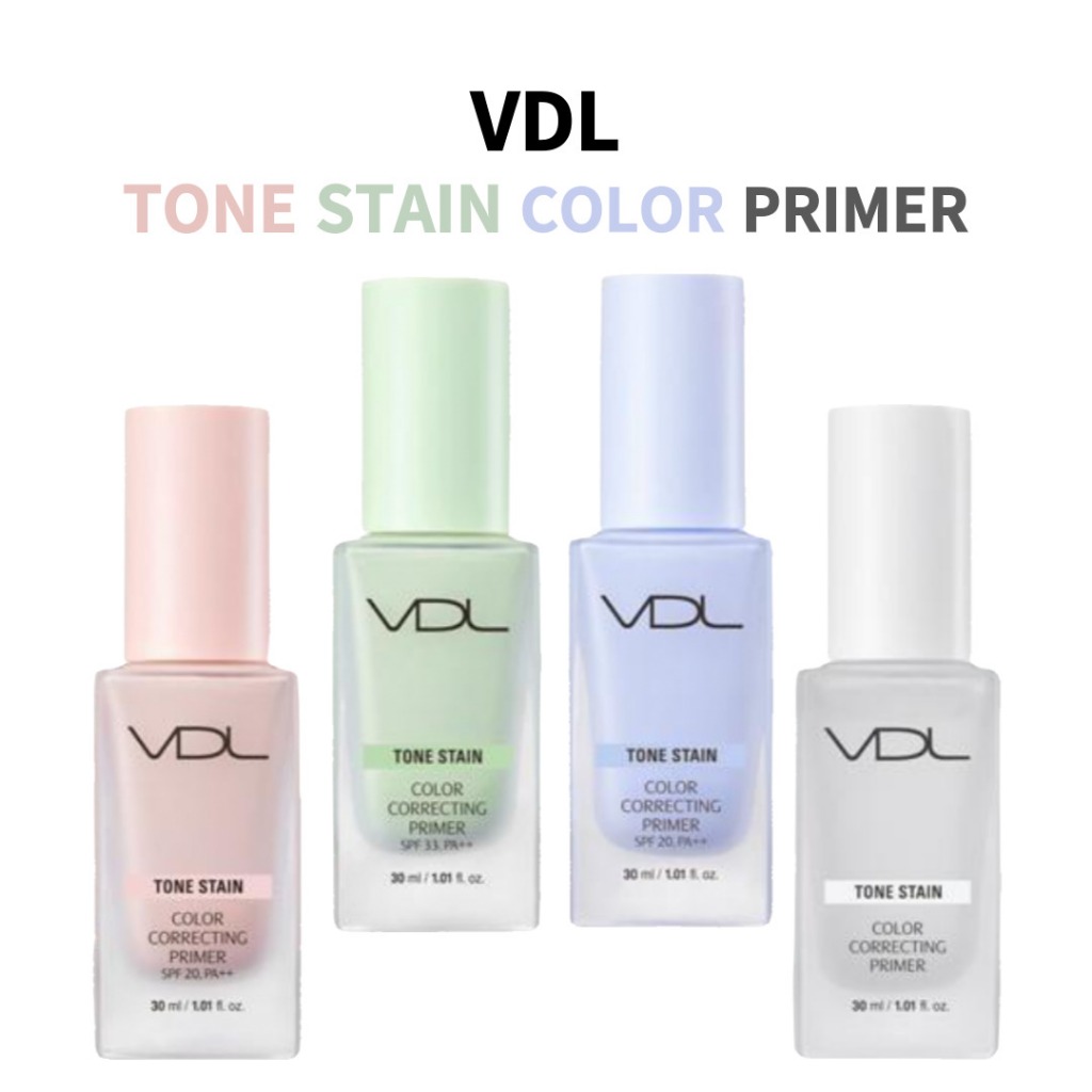 VDL Tone Stain Color Collecting Primer – 4 Colors (13ml / 30ml ...