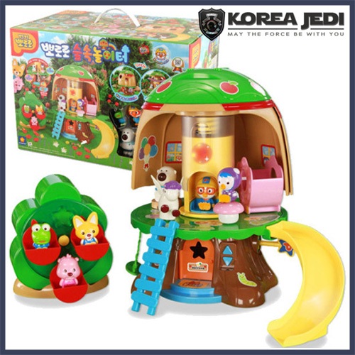 Pororo and Friends - Pororo Playground in the Forest Tree House with 6 ...