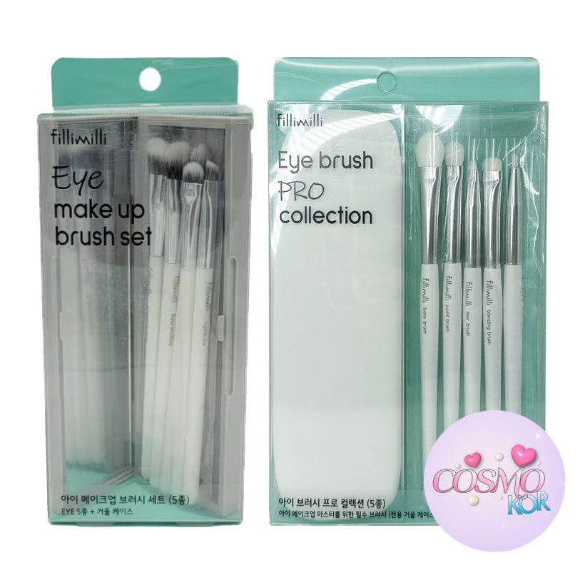 [READY STOCK] FILLIMILLI EYE MAKE UP BRUSH SET / EYE BRUSH PRO ...
