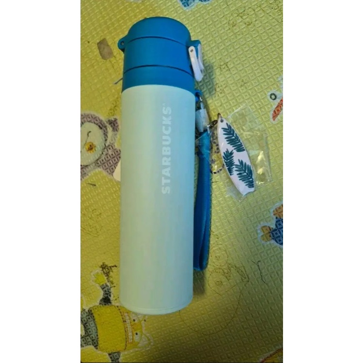 Starbucks Korea JNT Blue Strap Thermos 550ml | Shopee Malaysia
