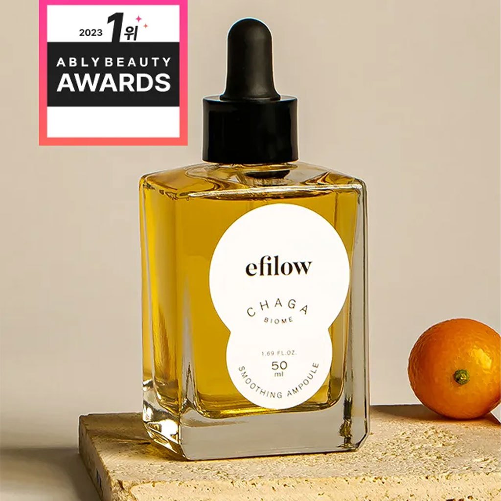 Efilow Chaga Mushroom Biome Smoothing Ampoule For Face Serum Mask ...
