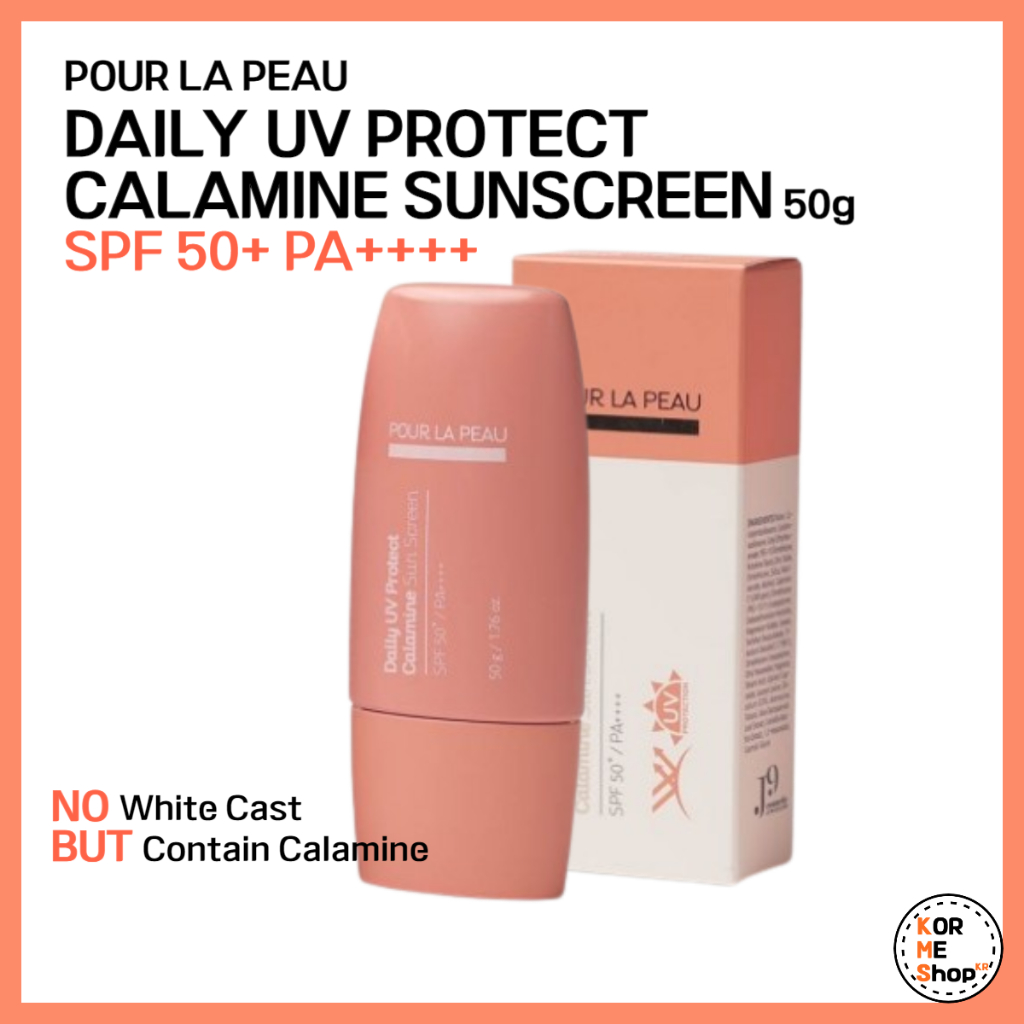 Daily UV Protect Calamine Sunscreen 50g / No white cast / SPF 50+ / PA ...