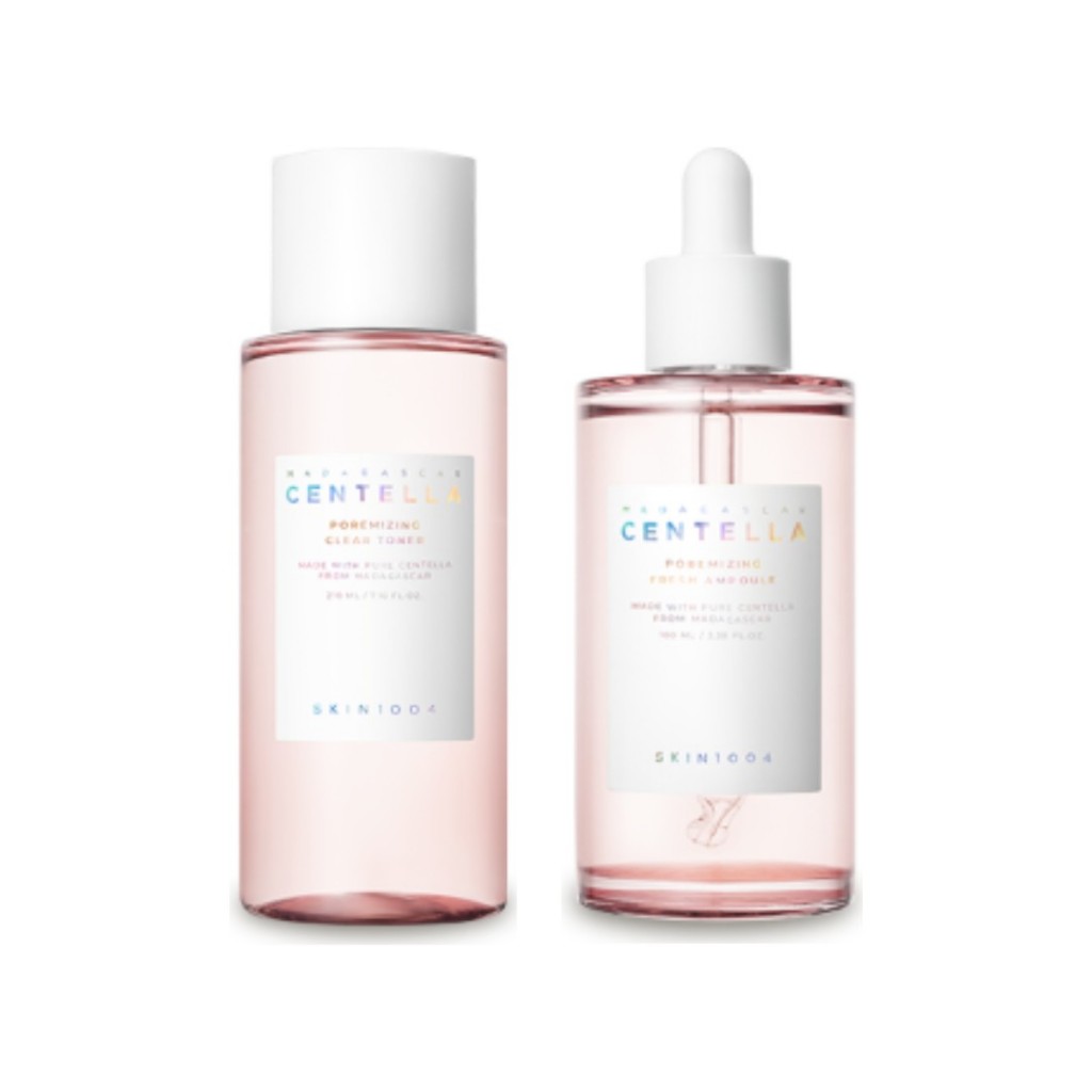 SKIN1004 Madagascar Centella Set (Poremizing Clear Toner & Fresh ...