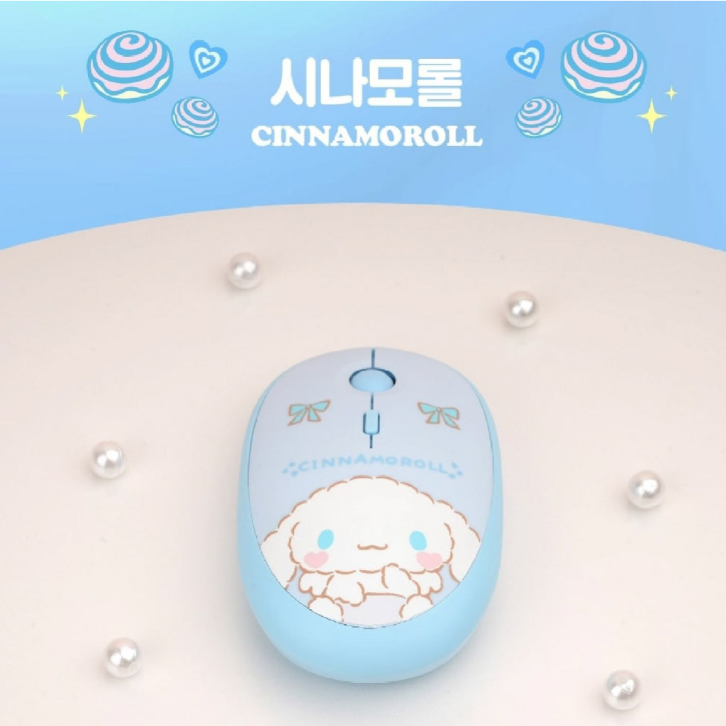 Royche Sanrio Mouse 3 in 1 Bluetooth Wireless Connection Silent Mouse ...