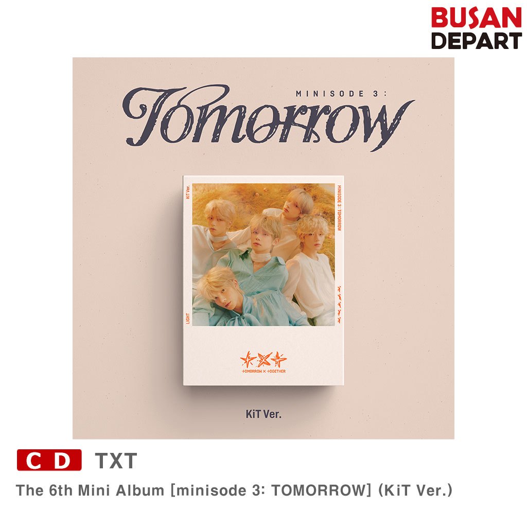 TXT The 6th Mini Album [minisode 3: TOMORROW] (KiT Ver.) | Shopee Malaysia