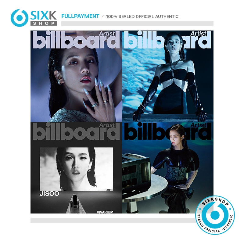 BILLBOARD BLACKPINK JISOO Cover [Artist Book] | Shopee Malaysia