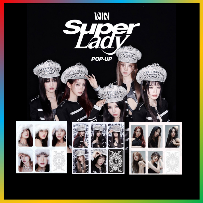 (G)I-DLE 2ND Full Album SUPER LADY POP-UP Store, Photo Card Set | Shopee Malaysia