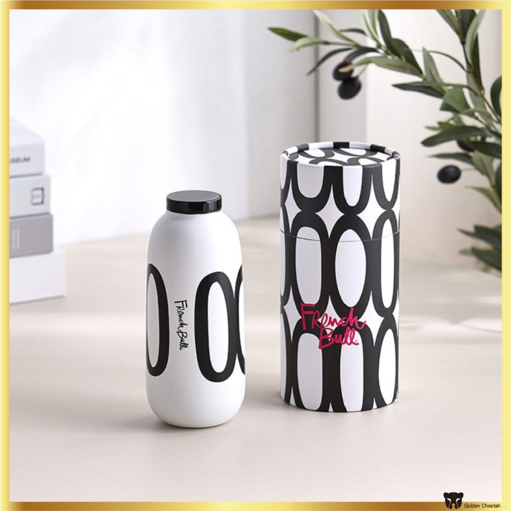 Frenchbull SUS304 Double-Wall Round Water Bottle 400ml | Shopee Malaysia