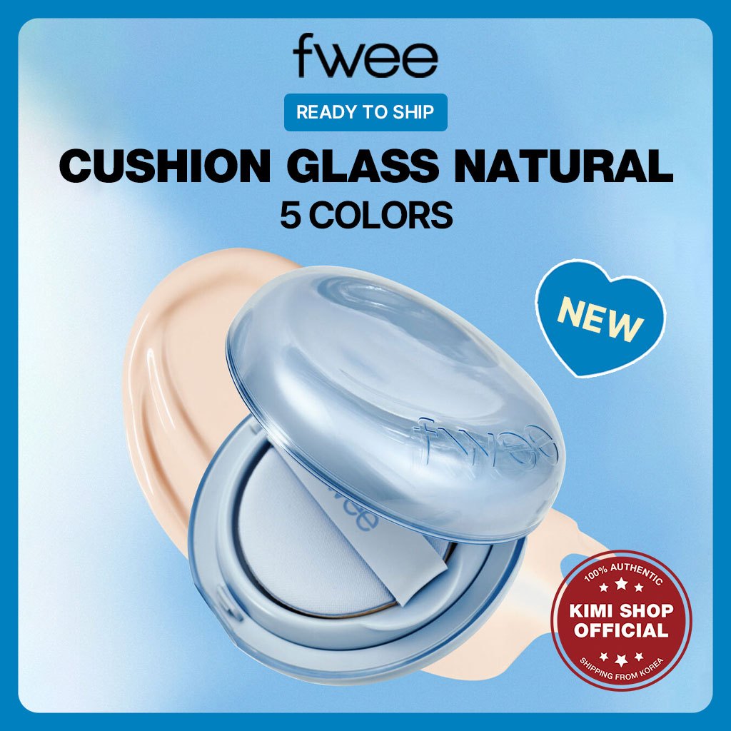 [FWEE] NEW Cushion Glass Natural 5 Colors SPF50+ PA+++ / Moisture ...