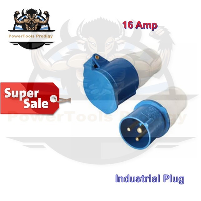 INDUSTRIAL 3 PIN PLUG 16 AMP 220V | Shopee Malaysia