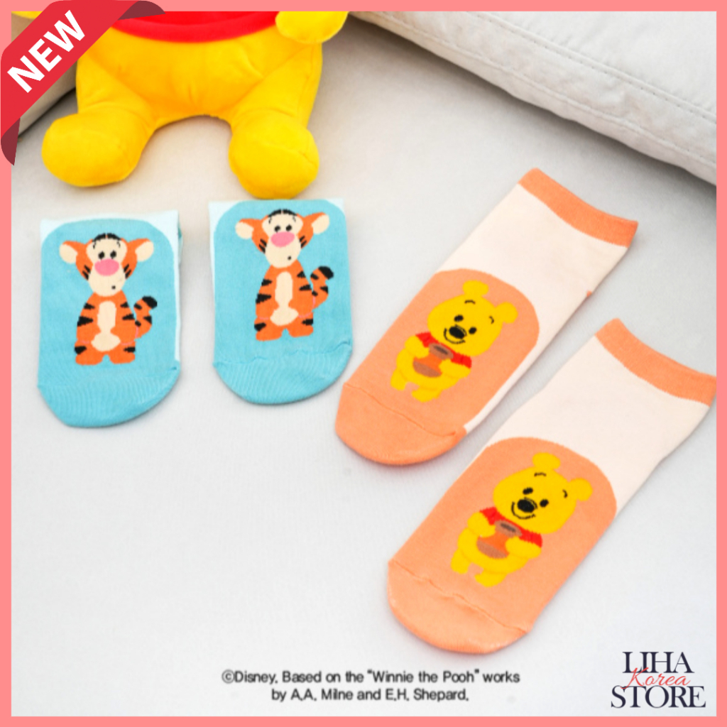 (7-9Y)Korea Disney Winnie the Pooh Tigger Socks Kids | Shopee Malaysia