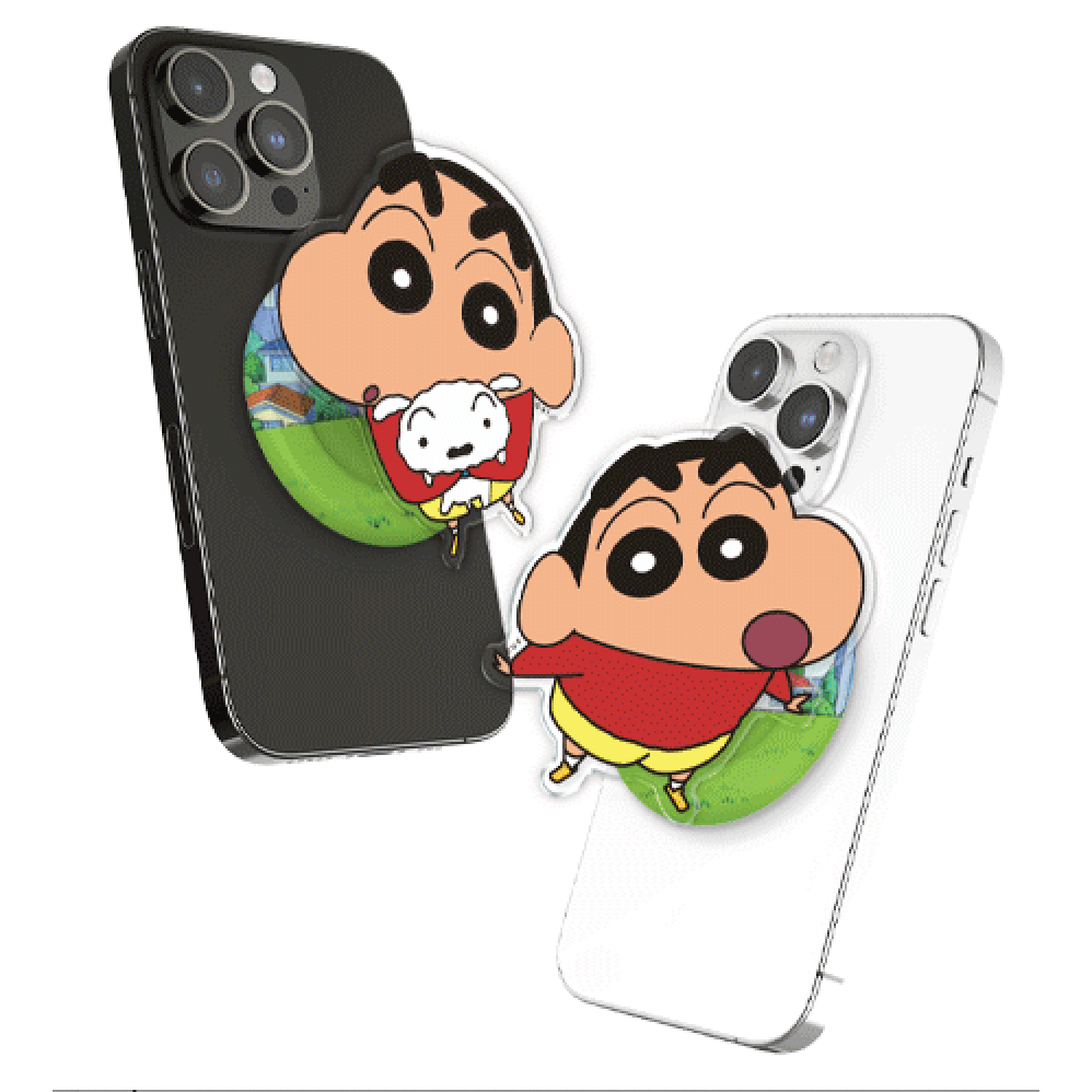 crayon shinchan - magnetic grip tok pop socket for phone | Shopee Malaysia