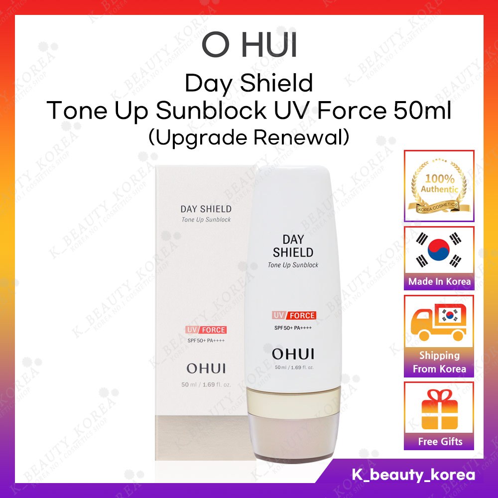 [O HUI] Day Shield Tone Up Sunblock UV Force 50ml (SPF50+/PA ...