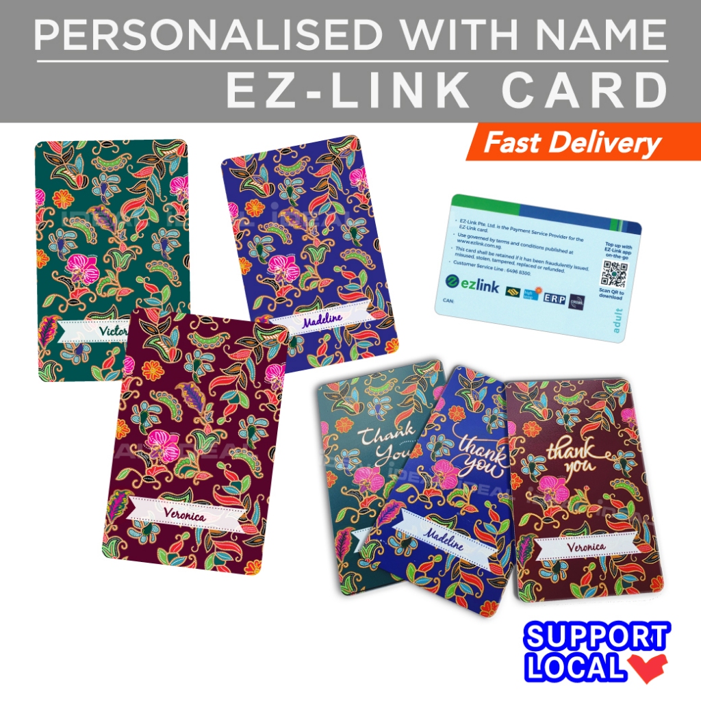EZ Link Card Customization name | Shopee Malaysia