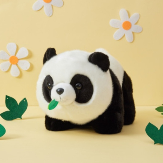 [Everland] Korea Officials Merch 40CM Panda Fubao Lying down/Bamboo ...