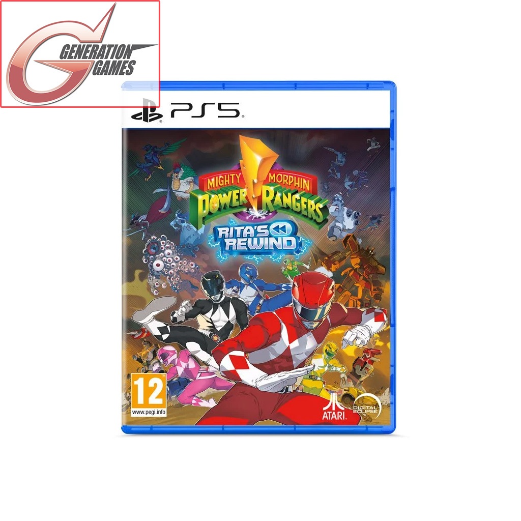 PS5 Mighty Morphin Power Rangers Rita's Rewind (R2 English) | Shopee ...