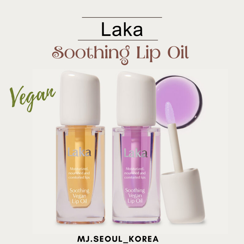 Laka Soothing Vegan Lip Oil 2types | Shopee Malaysia