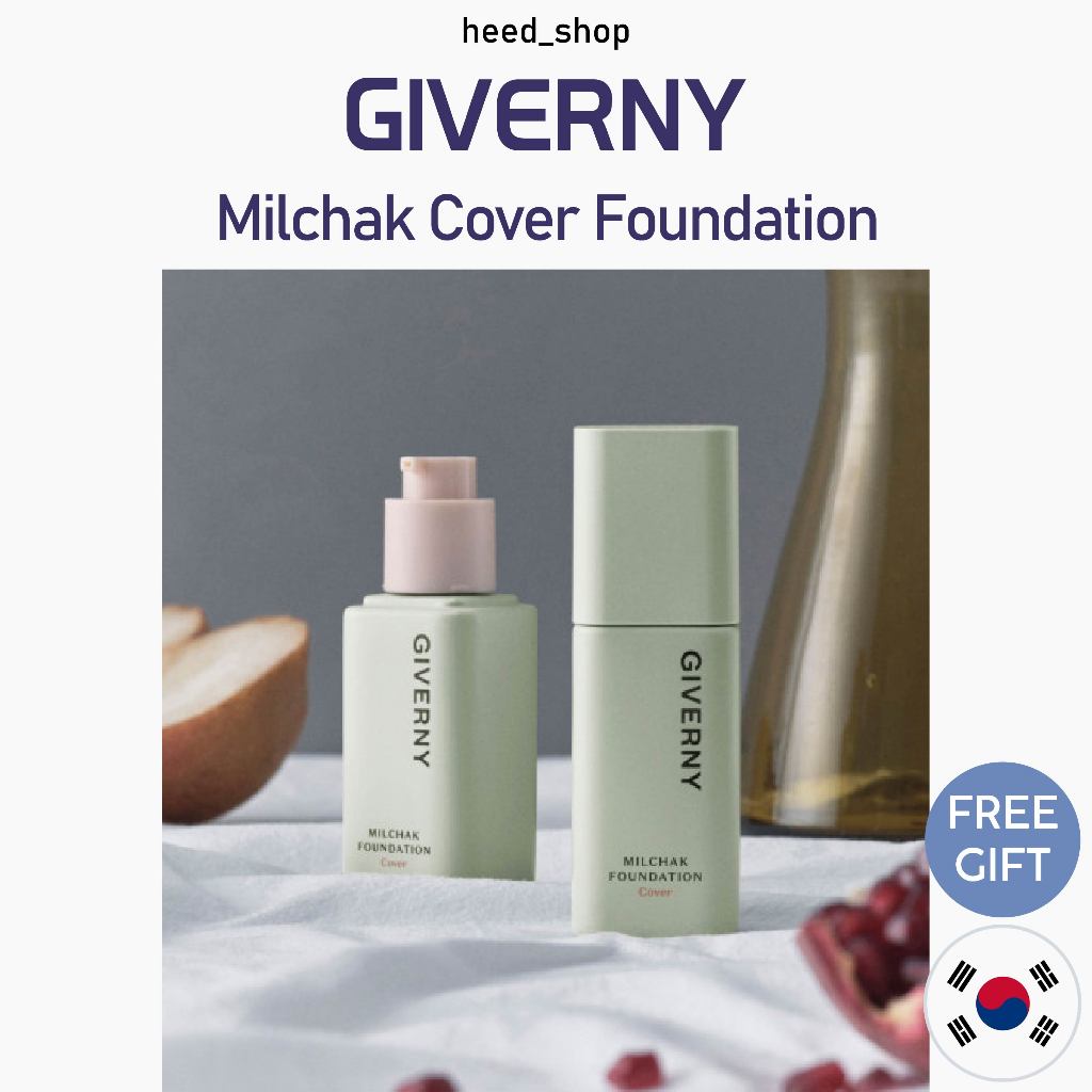 [GIVERNY] Milchak Cover Foundation 30ml | Shopee Malaysia