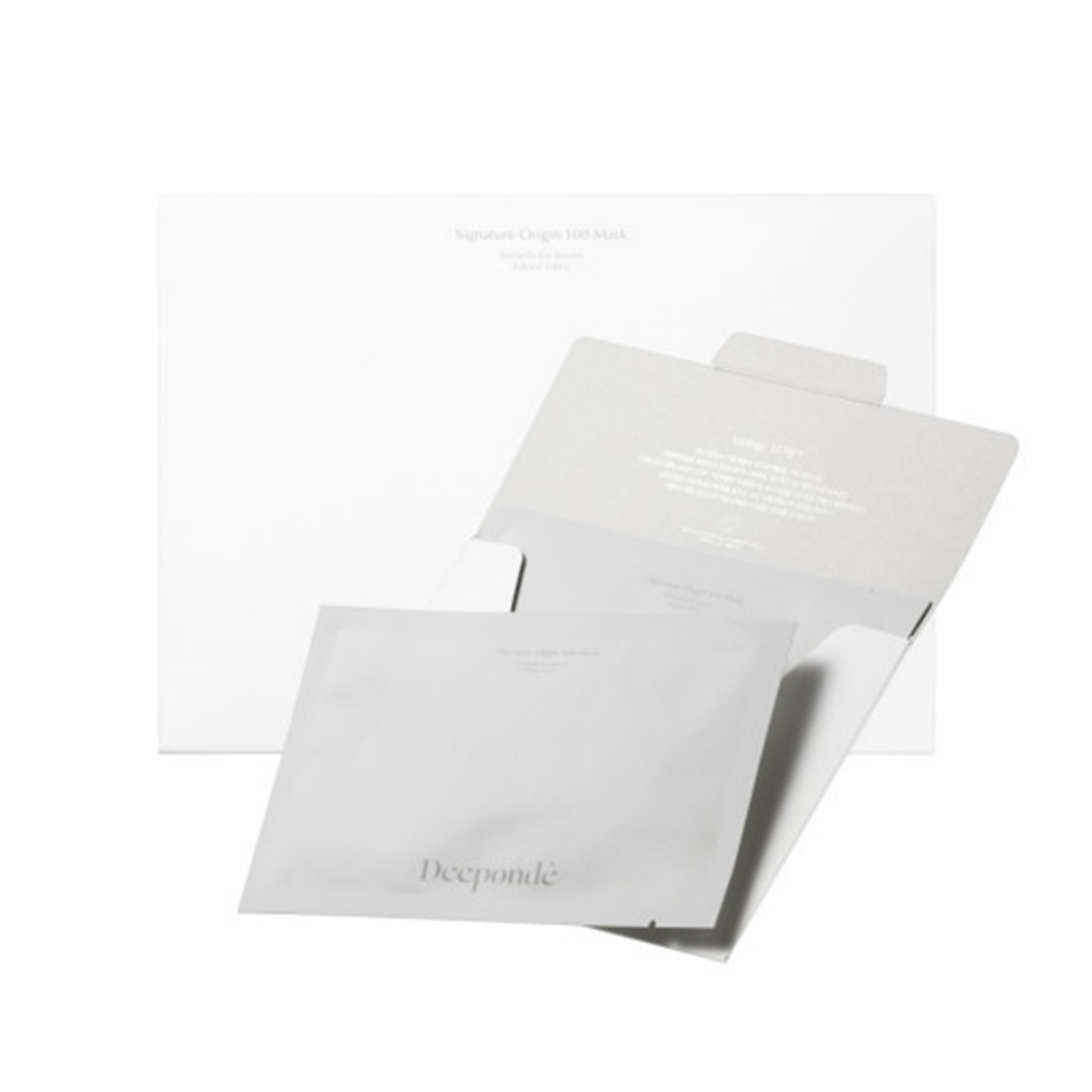 Deepondé Signature Origin 100 Snow Mushroom Mask (2-packs), 100% Snow ...