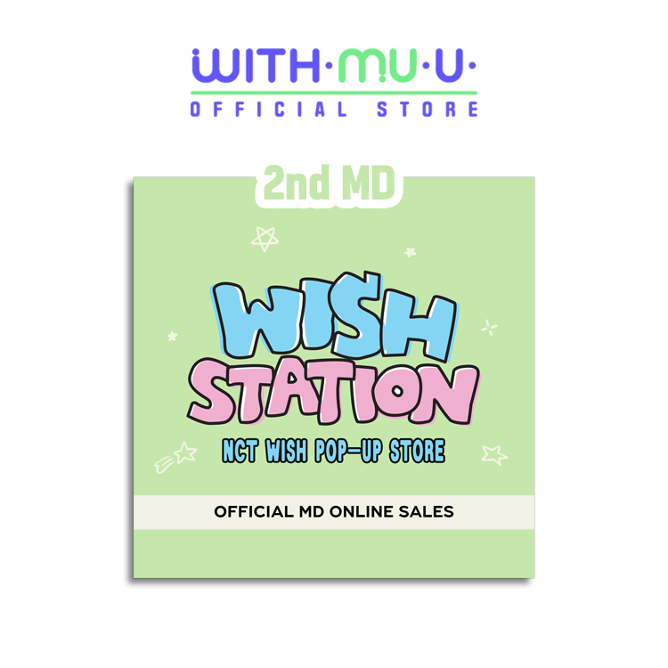 NCT WISH - POP-UP Store [ WISH STATION ] 2nd Official MD | Shopee Malaysia