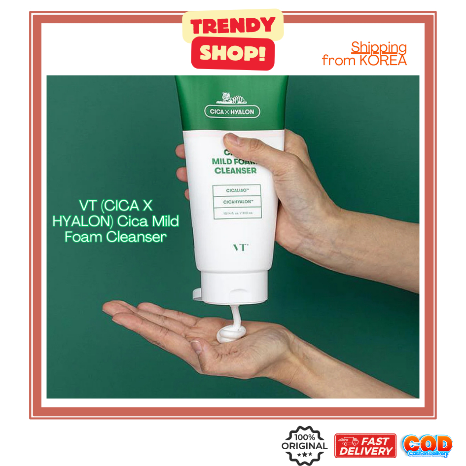 VT Hyalon x Cica Mild Foam Cleanser - 300ml | Shopee Malaysia