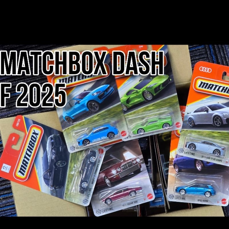 MATCHBOX MAINLINE DASH F 2025 OPEL,HOLDEN,CORVETTE,JAGUAR,PORSCHE,AUDI ...