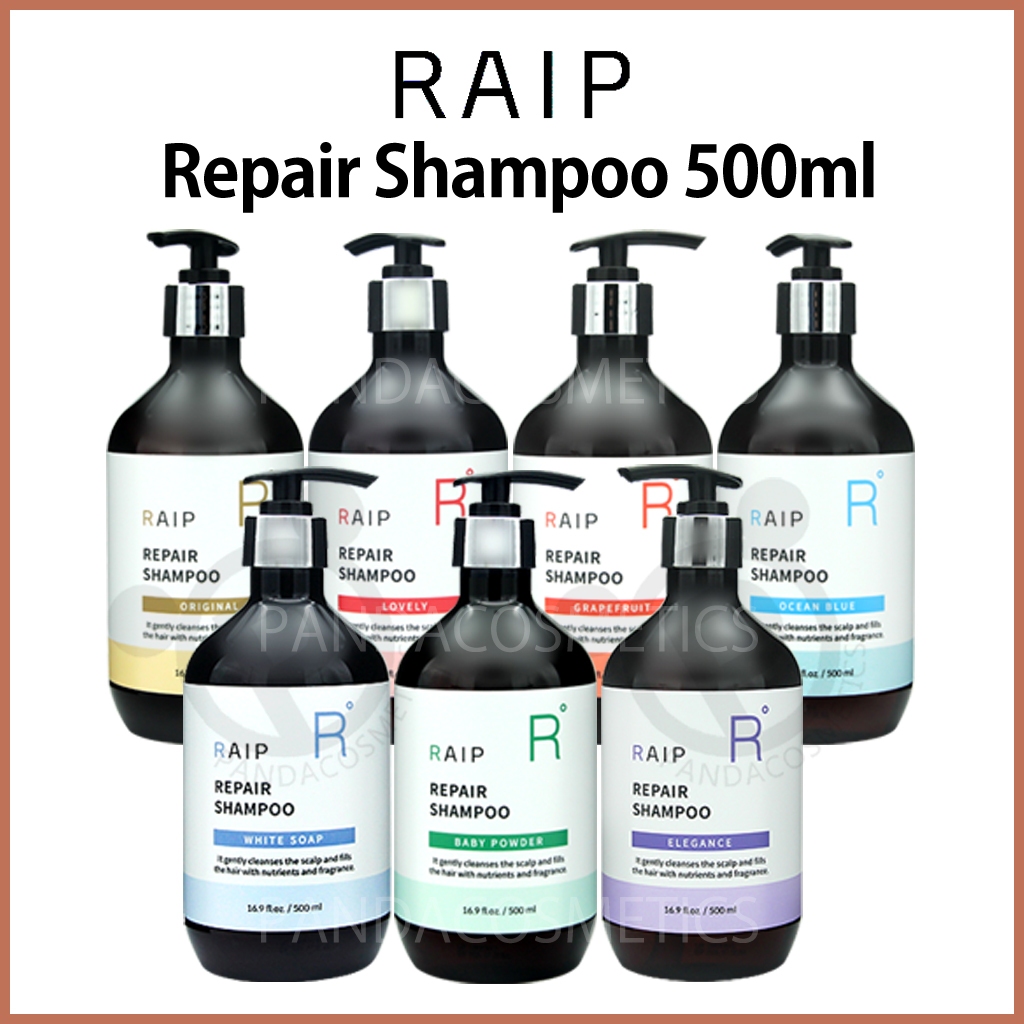 [RAIP] Repair Shampoo 500ml (8Types) | Shopee Malaysia