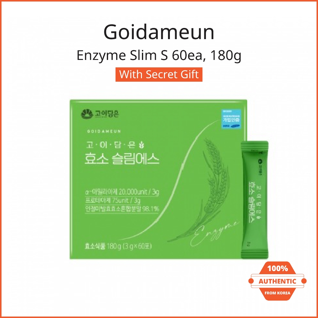 [Goidameun] Enzyme Slim S, Enzyme-Based Korean Supplement | Shopee Malaysia