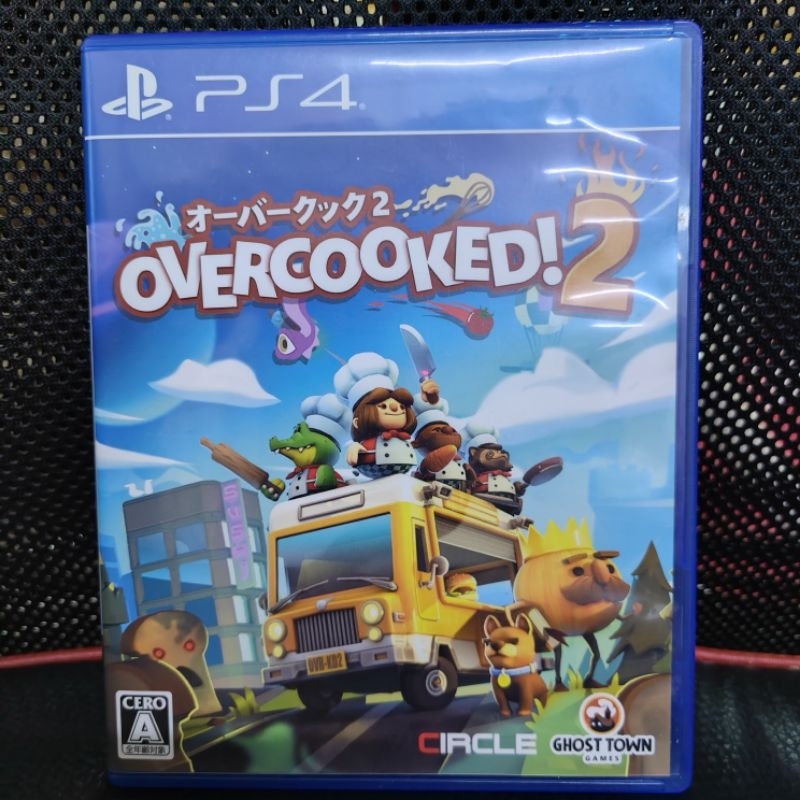 overcooked 2 ps4 used game region r2 japan cover | Shopee Malaysia