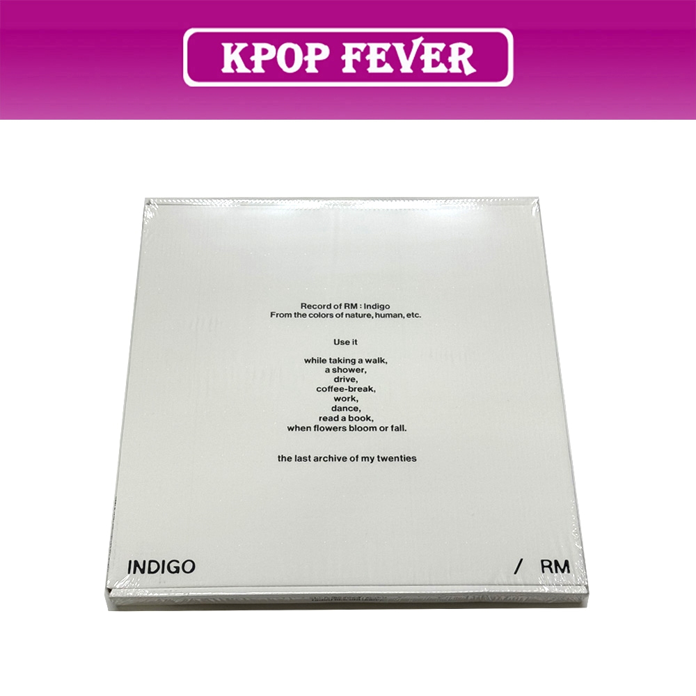 BTS RM INDIGO LP VINYL ALBUM BOOKLET PHOTOCARD SEALED | Shopee Malaysia