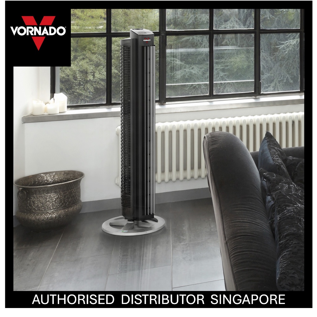 Vornado NGT42DC Tower Fan Circulator 42", Moves Air 80ft, Touch Controls, 99 Speeds DC Motor ...