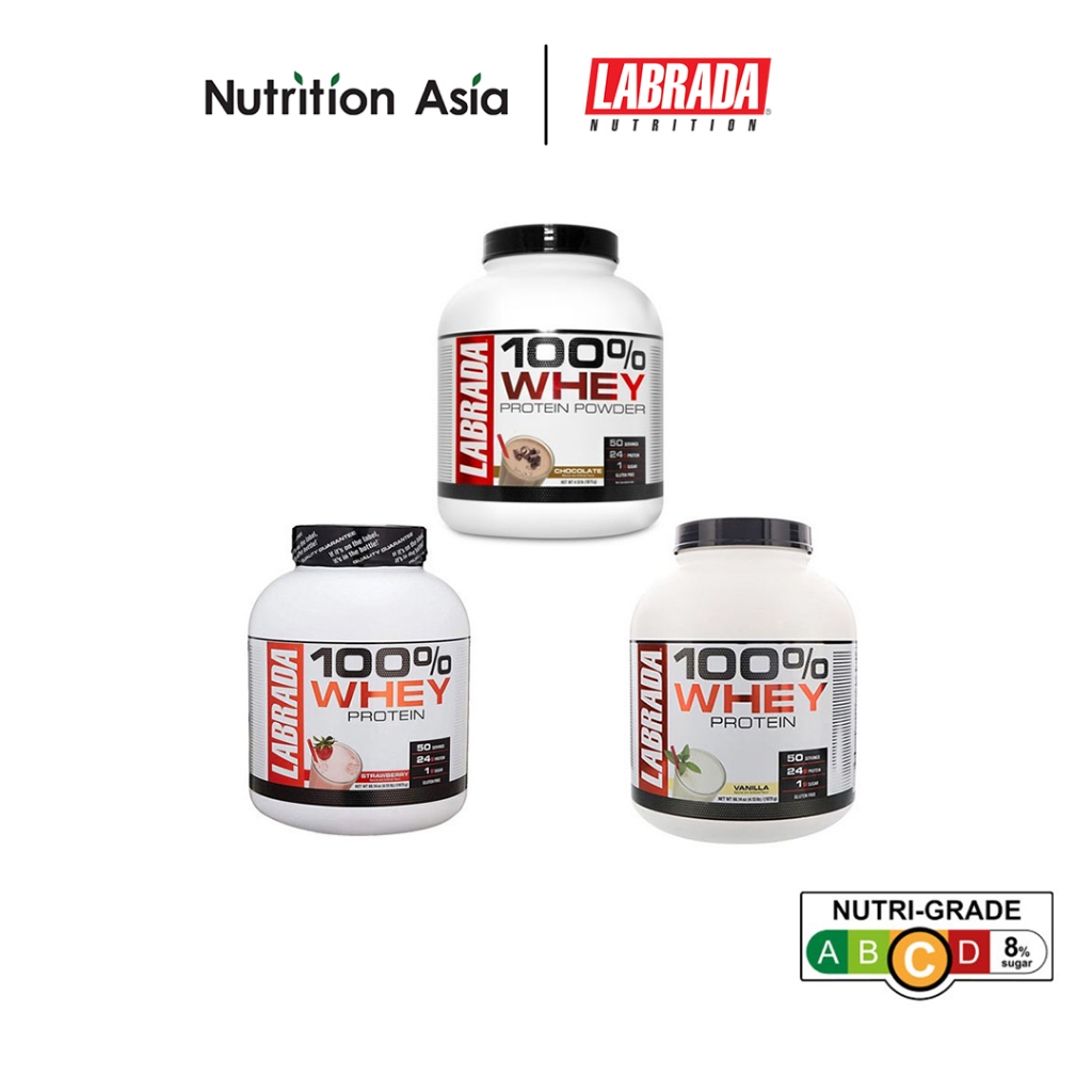 Labrada Lean Body Whey Protein Powder 4.13lb (Chocolate/Vanilla ...