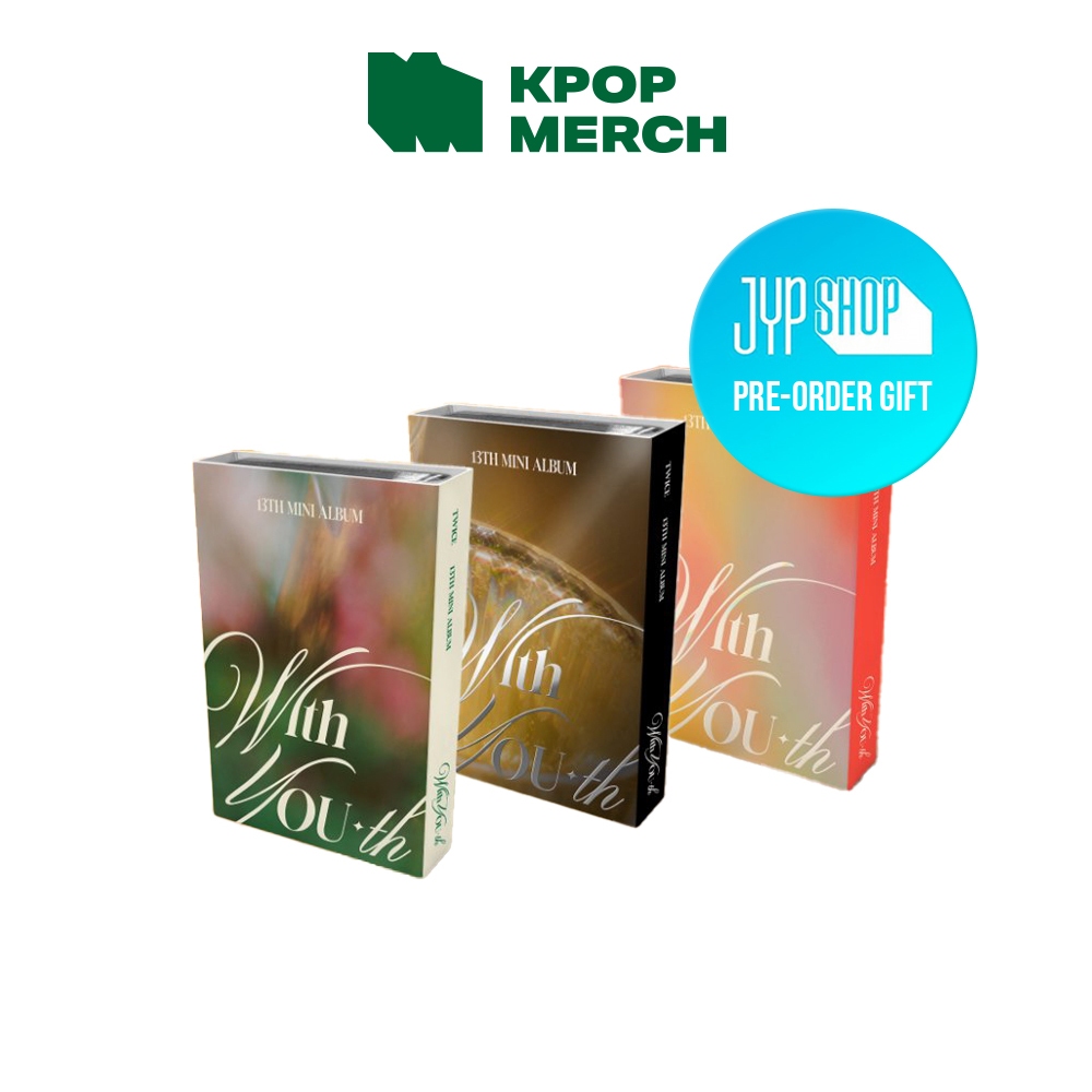 (JYP Shop POB) TWICE - 13th Mini Album [ With YOU-th ]_Platform_Nemo ver | Shopee Malaysia