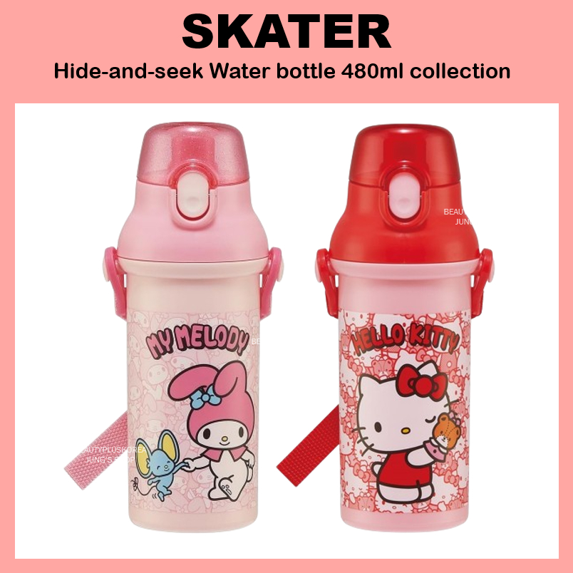 [SKATER] HelloKitty/Mymelody Hide-and-seek Water bottle 480ml collection PSB5SANAG | Shopee Malaysia