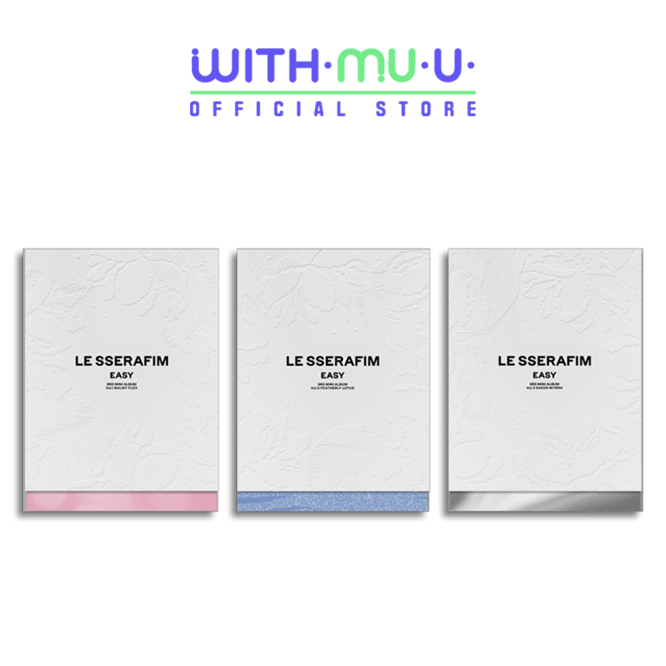 LE SSERAFIM - 3rd Mini Album [ EASY ] | Shopee Malaysia