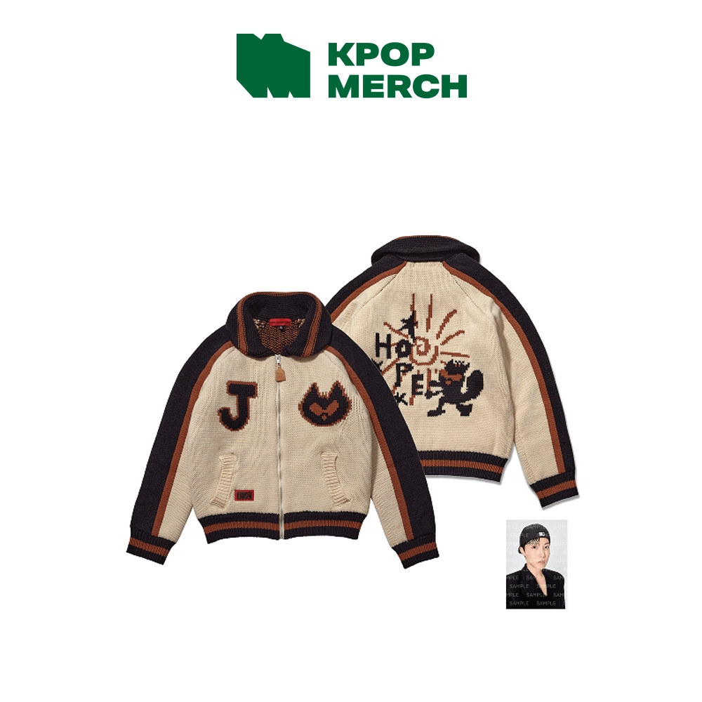 BTS - j-hope Hope On The Stage Merch [ Cowichan Cardigan (Beige ...